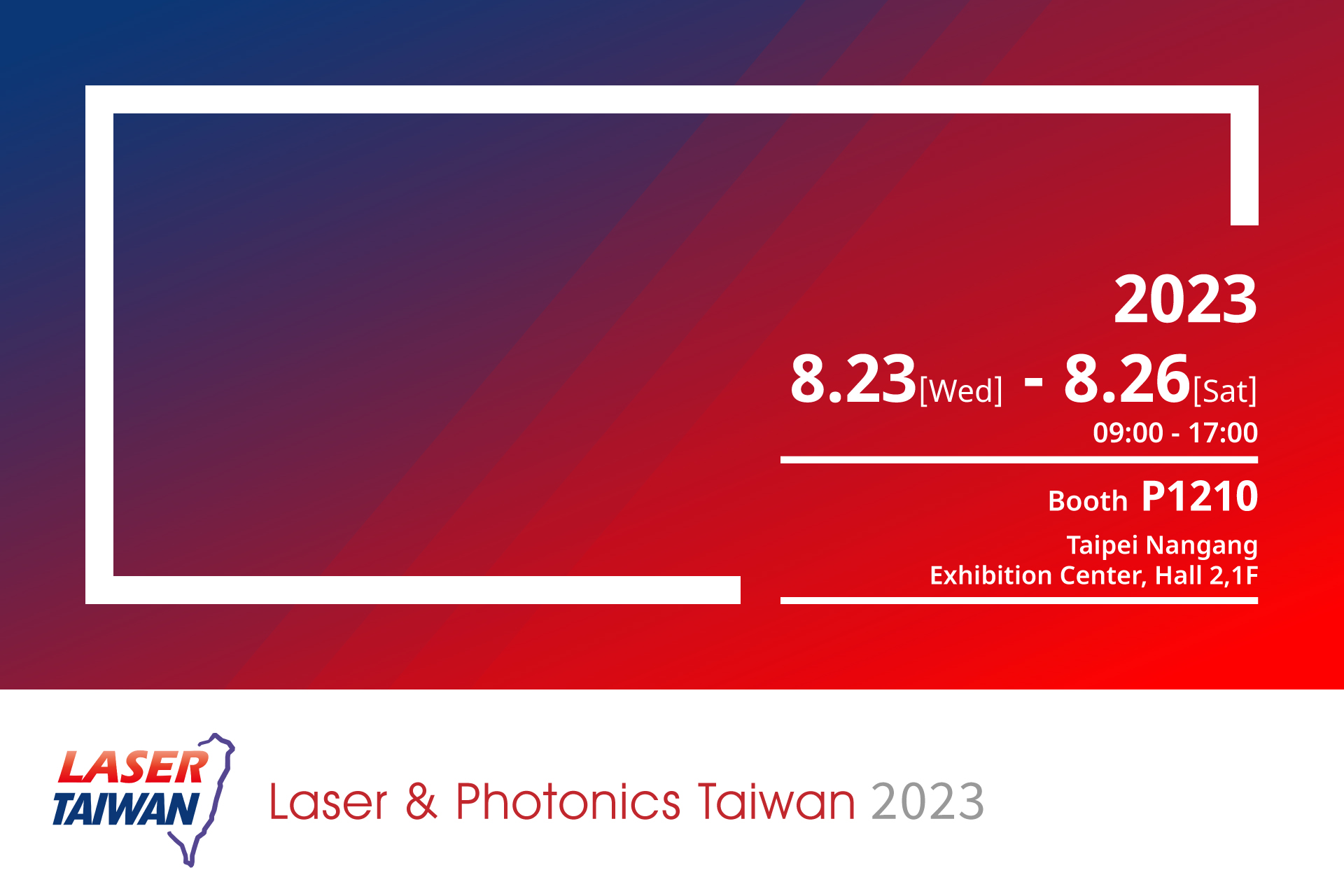 Laser & Photonics Taiwan 2023 | LECC TECHNOLOGY CO., LTD