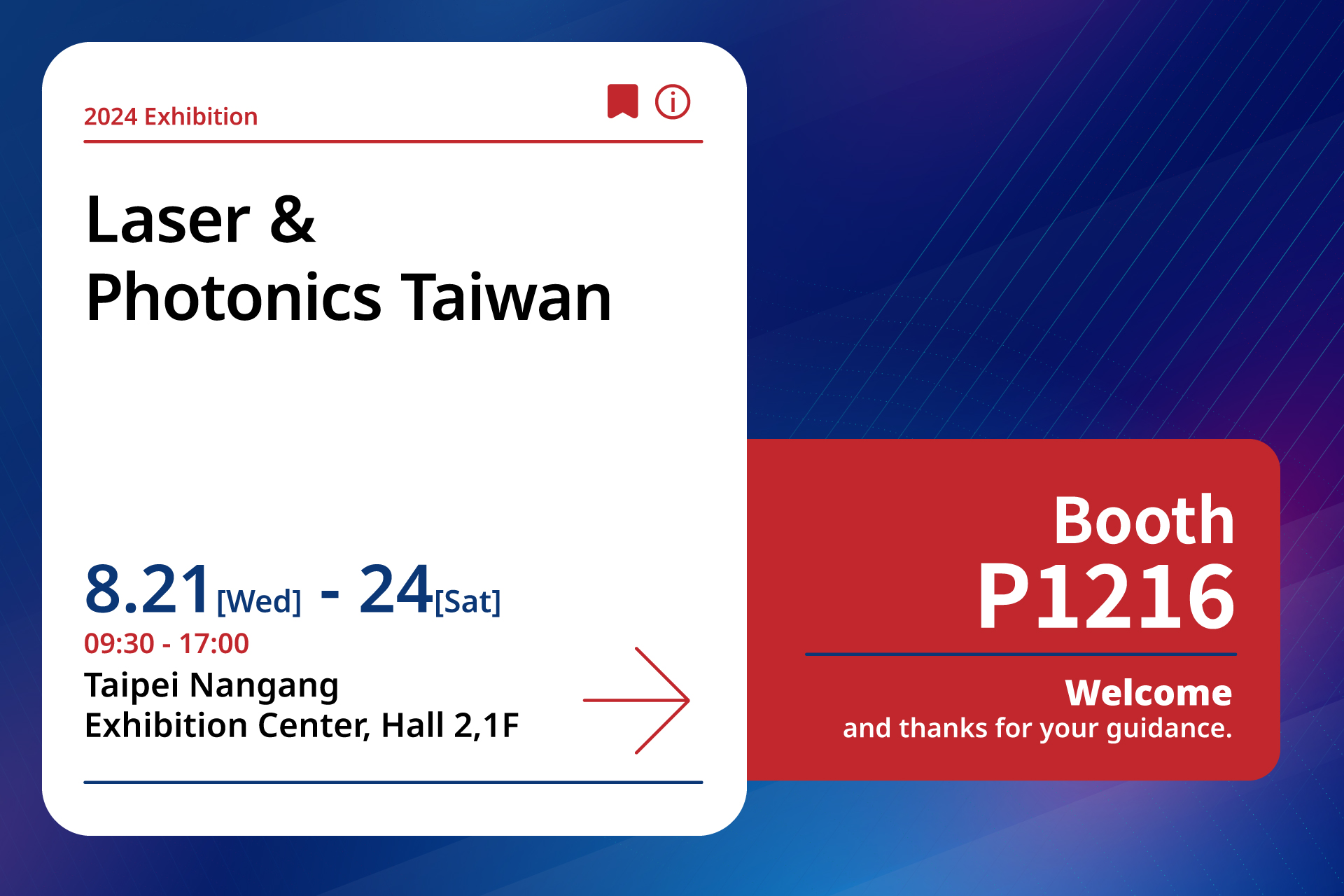 Laser & Photonics Taiwan 2024 | LECC TECHNOLOGY CO., LTD